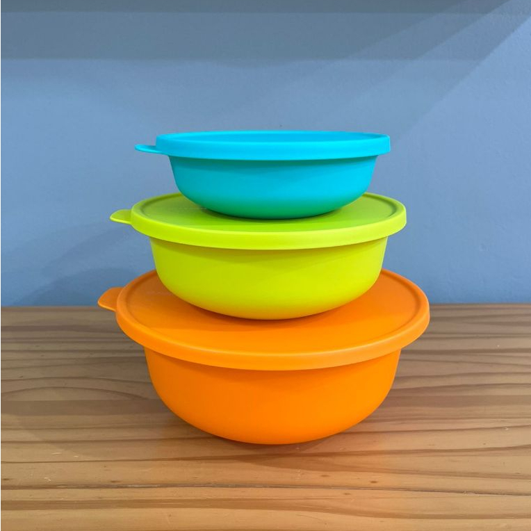 Kit Pote Vasilha Tigela Aloha Tupperware - Tapuer | Shopee Brasil