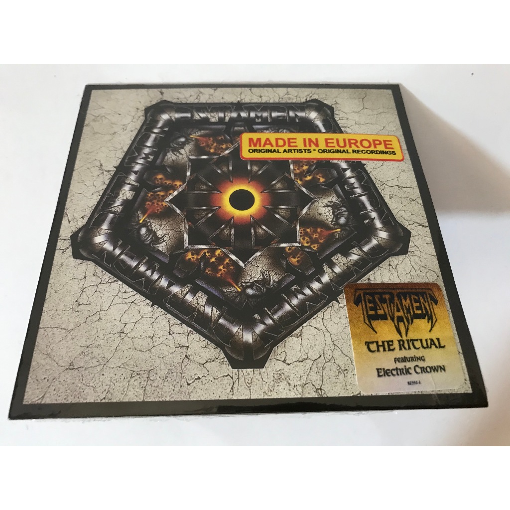 Testament - The Ritual Cd Lacrado De Fabrica Importado Europeu (EDIÇÃO ...