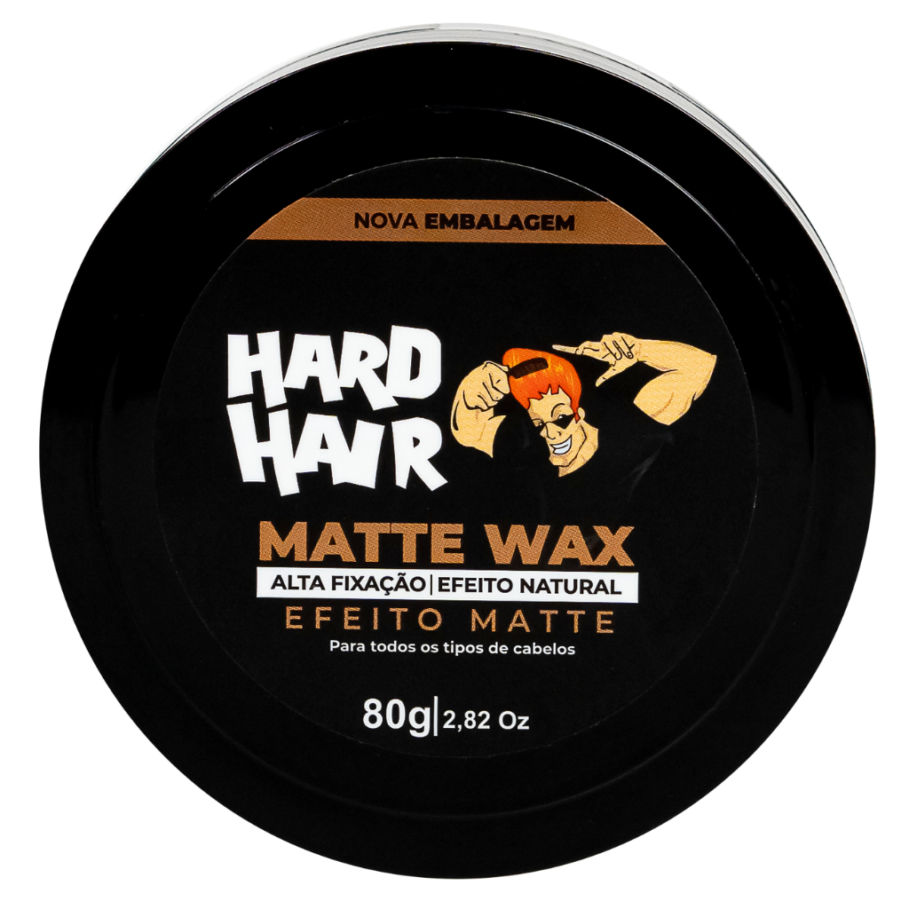 Cera Matte Wax 80g Hard hair Efeito Matte | Shopee Brasil