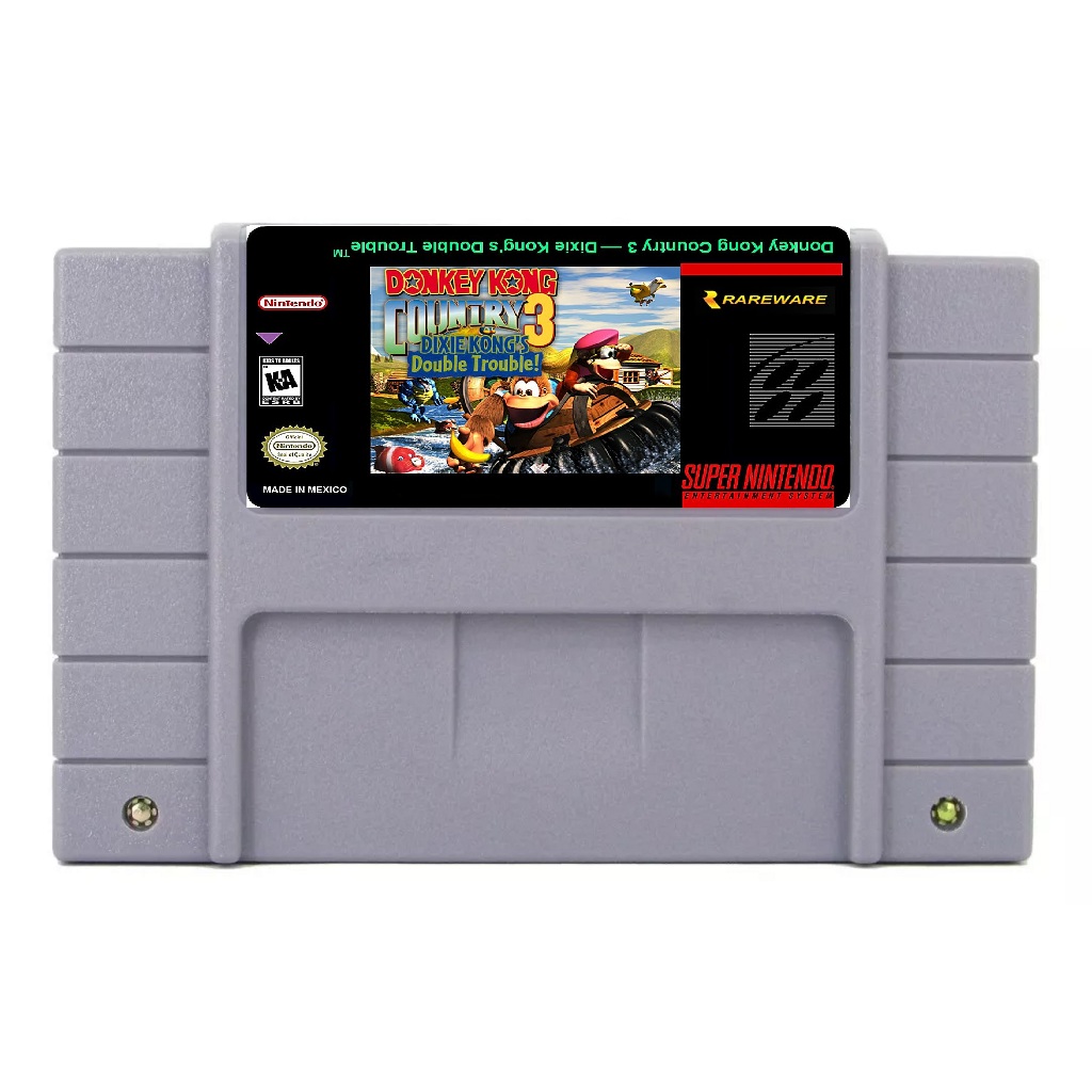 Donkey Kong Country 3 Dk3 Americano Super Nintendo Snes | Shopee Brasil