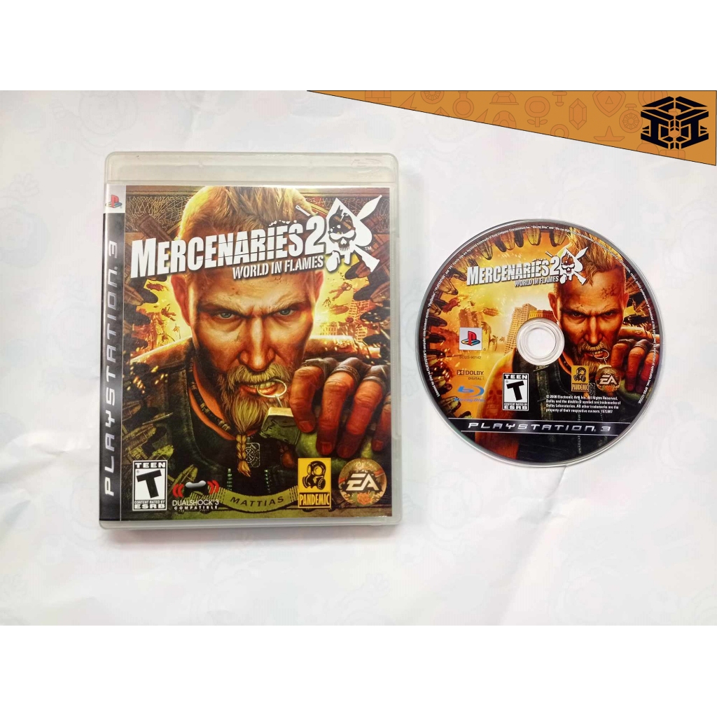 Mercenaries 2 World in Flames Playstation 3 Ps3 Original Funcionando ...
