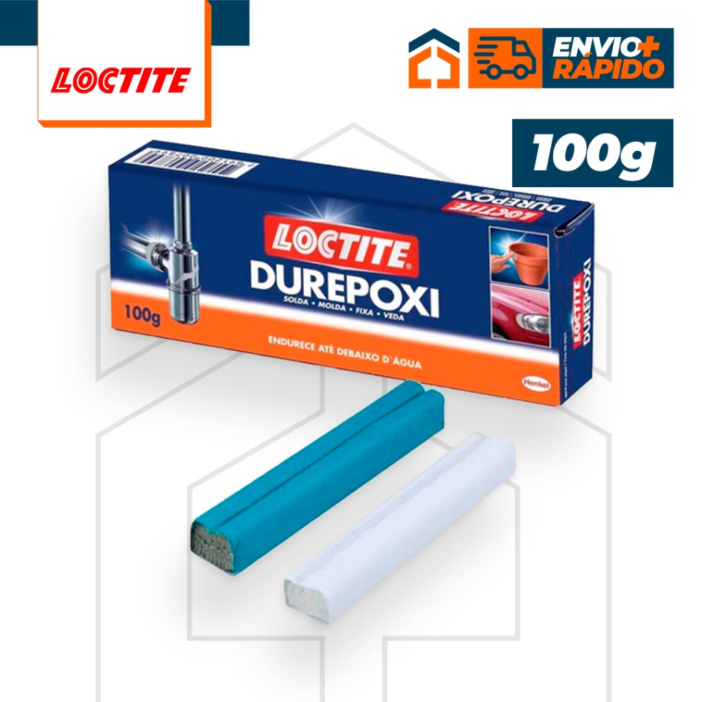 Durepox Cola Epoxi Massa Epoxi Adesivo 100g Original Loctite Durepoxi ...