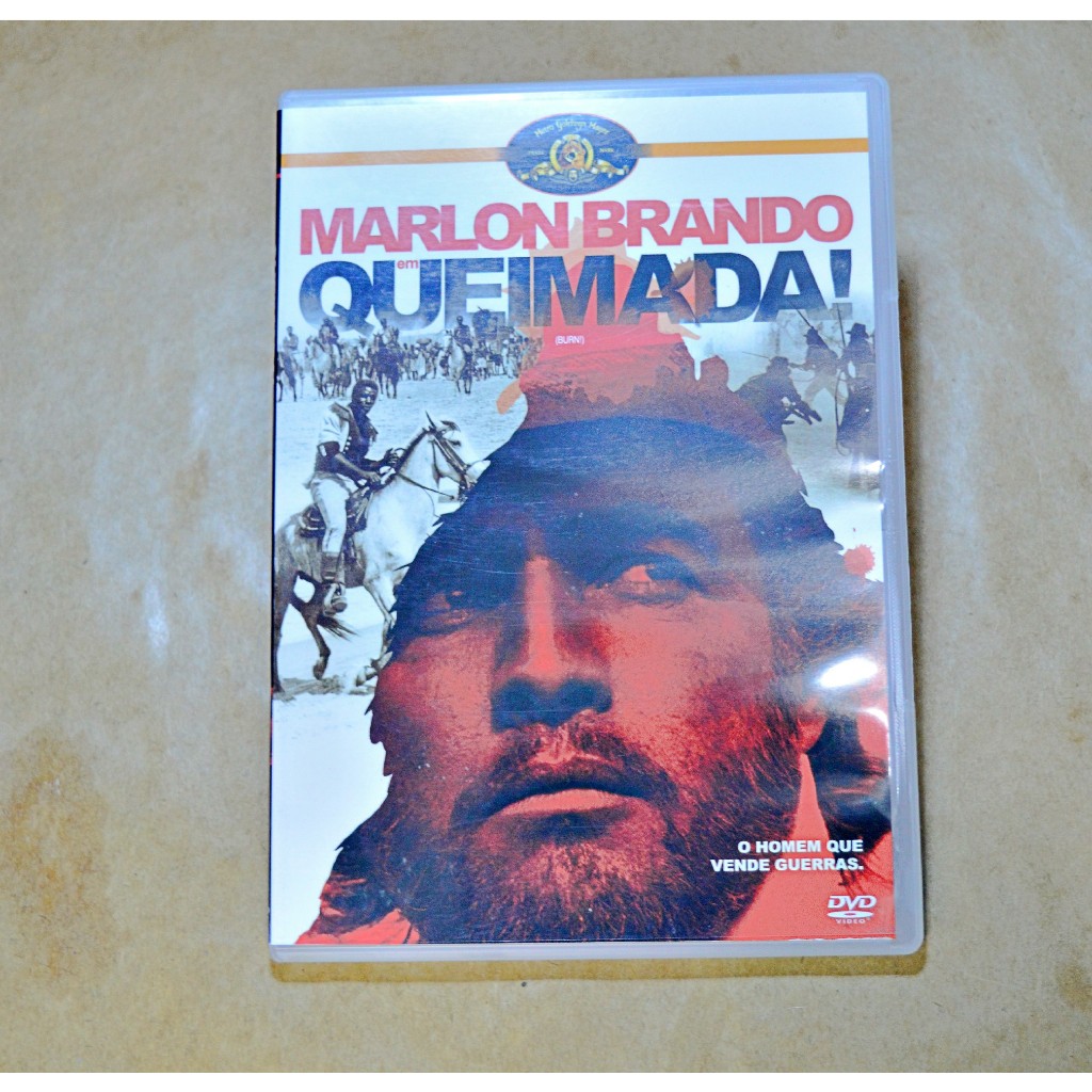 DVD - Queimada! (Burn!) SLIMCASE | Shopee Brasil