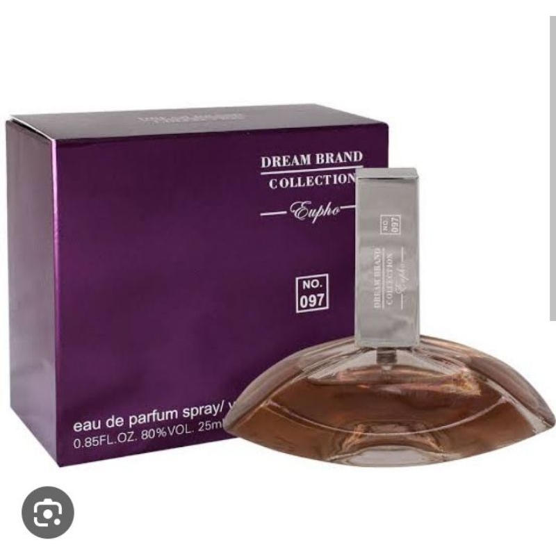 Miniatura 25 ml Perfume Feminino Dream Brand Collection 097 (euphoria ...