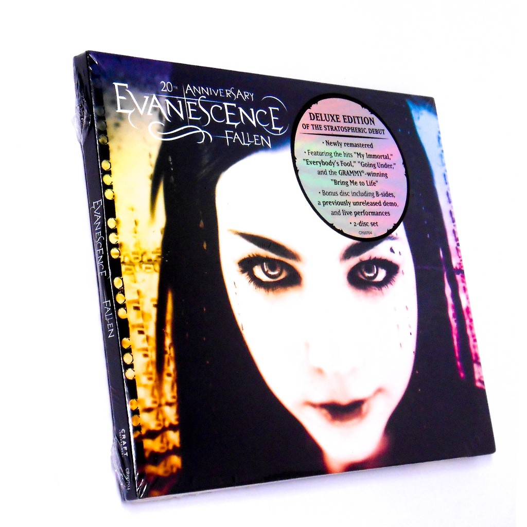 2 CD Evanescence Fallen 20th Anniversary 2023 Deluxe Edition Lacrado ...