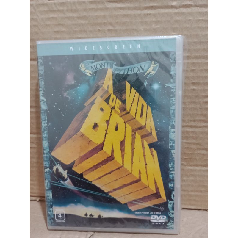 DVD MONTY PYTHON- A VIDA DE BRIAN (ORIGINAL/LACRADO) | Shopee Brasil