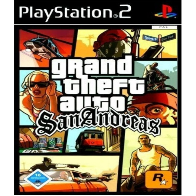Jogo PS2 GTA San Andreas | Shopee Brasil