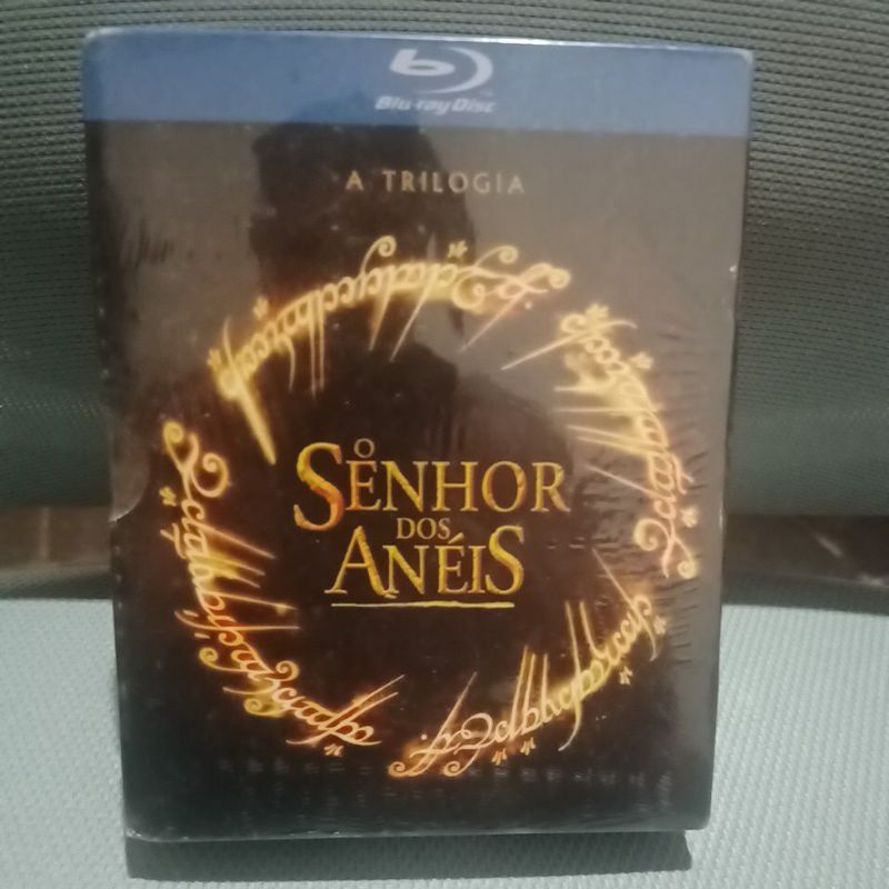 O Senhor dos Anéis - trilogia, blu-ray original e lacrado!! | Shopee Brasil