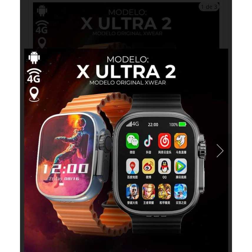 Lançamento x ultra 2, 4g com 16GB memoria 2GB Ram slot de nano chip ...