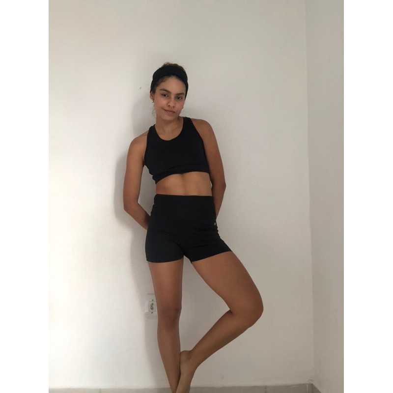 Conjunto Basic Black | Shopee Brasil