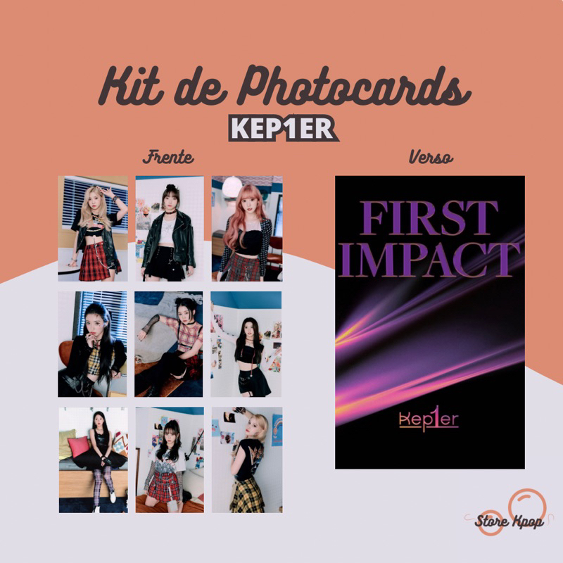 Kit de Photocards ( KEP1ER ) | Shopee Brasil
