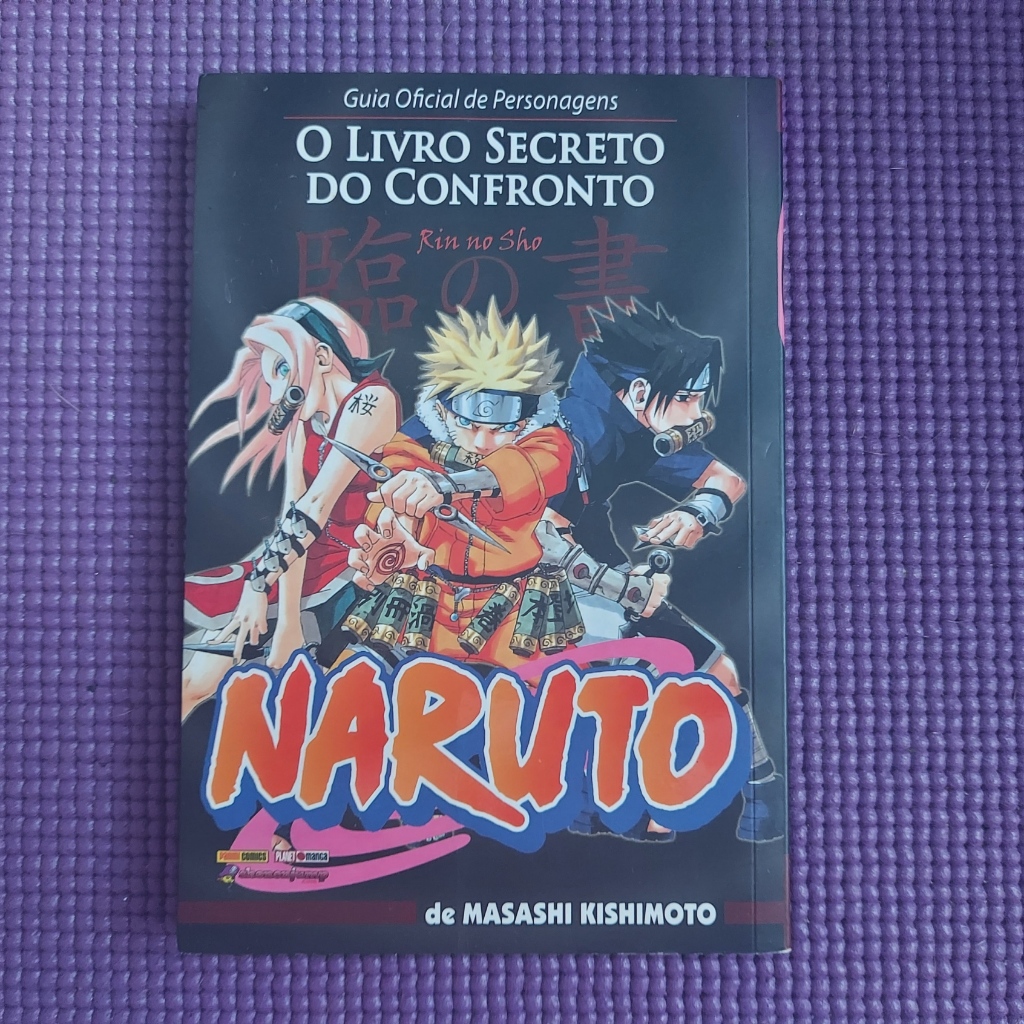 NARUTO O LIVRO SECRETO DO CONFRONTO RIN NO SHO MANGÁ PT BR - Faz a Boa!