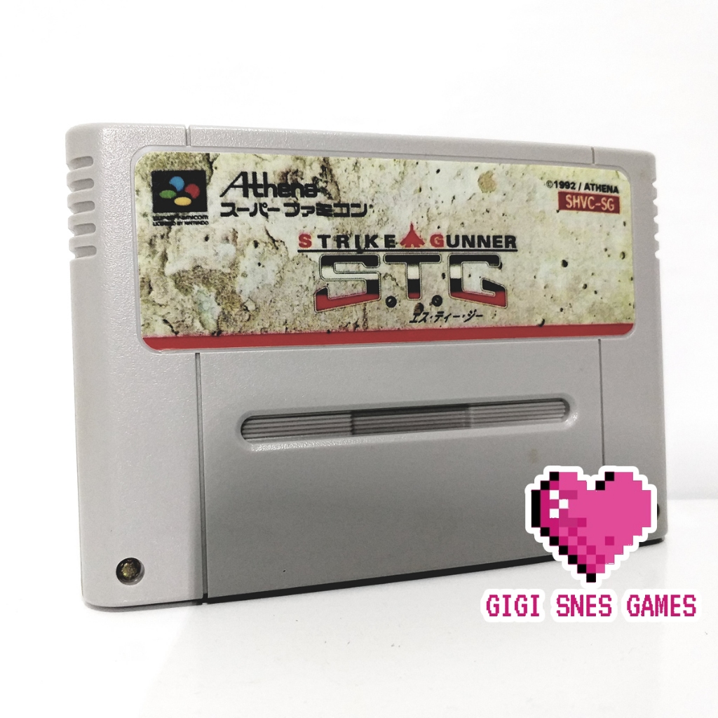 Jogo Strike Gunner S.T.G. para Super Nintendo ( SNES / SFC ) | Shopee Brasil