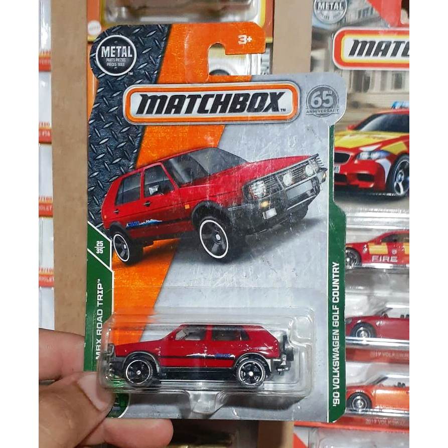 MATCHBOX - 90 VW GOLF COUNTRY | Shopee Brasil
