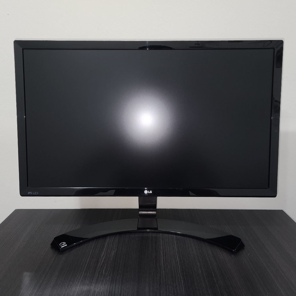 Monitor LG IPS LED 21.5" Full HD tela anti reflexo HDMI DVI VGA ...