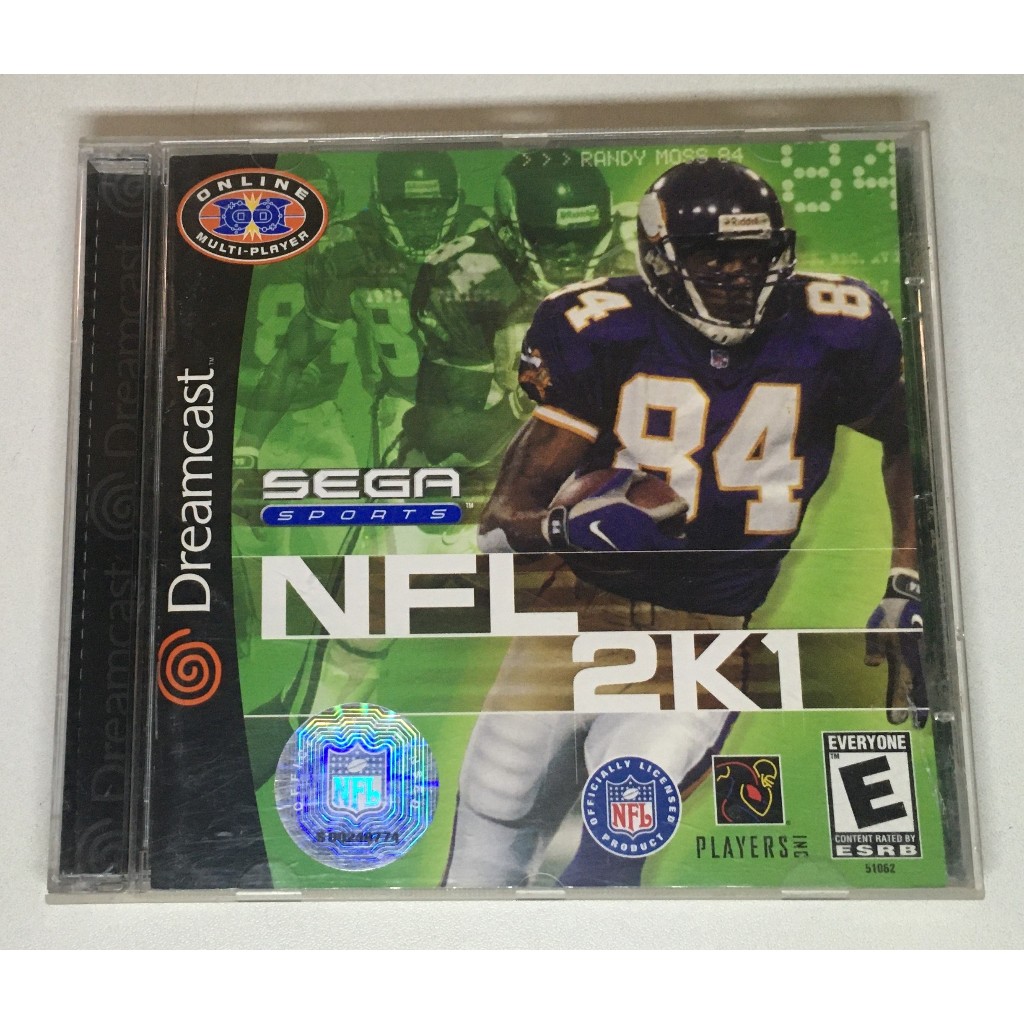 Nfl 2k1 Sega original para Dreamcast | Shopee Brasil