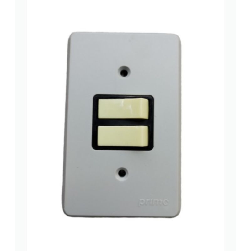 interruptor 2 teclas paralela 10A/250v~ PRM922 ,Prime , Schneider, cor ...