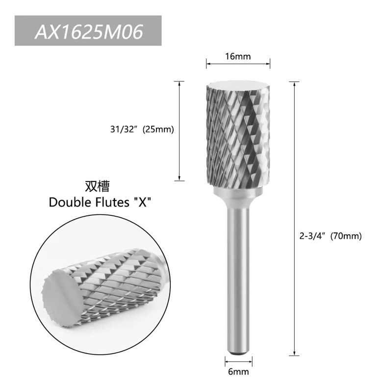 Lima Rotativa 16mm Para Micro Retifica Furadeira Abrasiva Desbaste ...