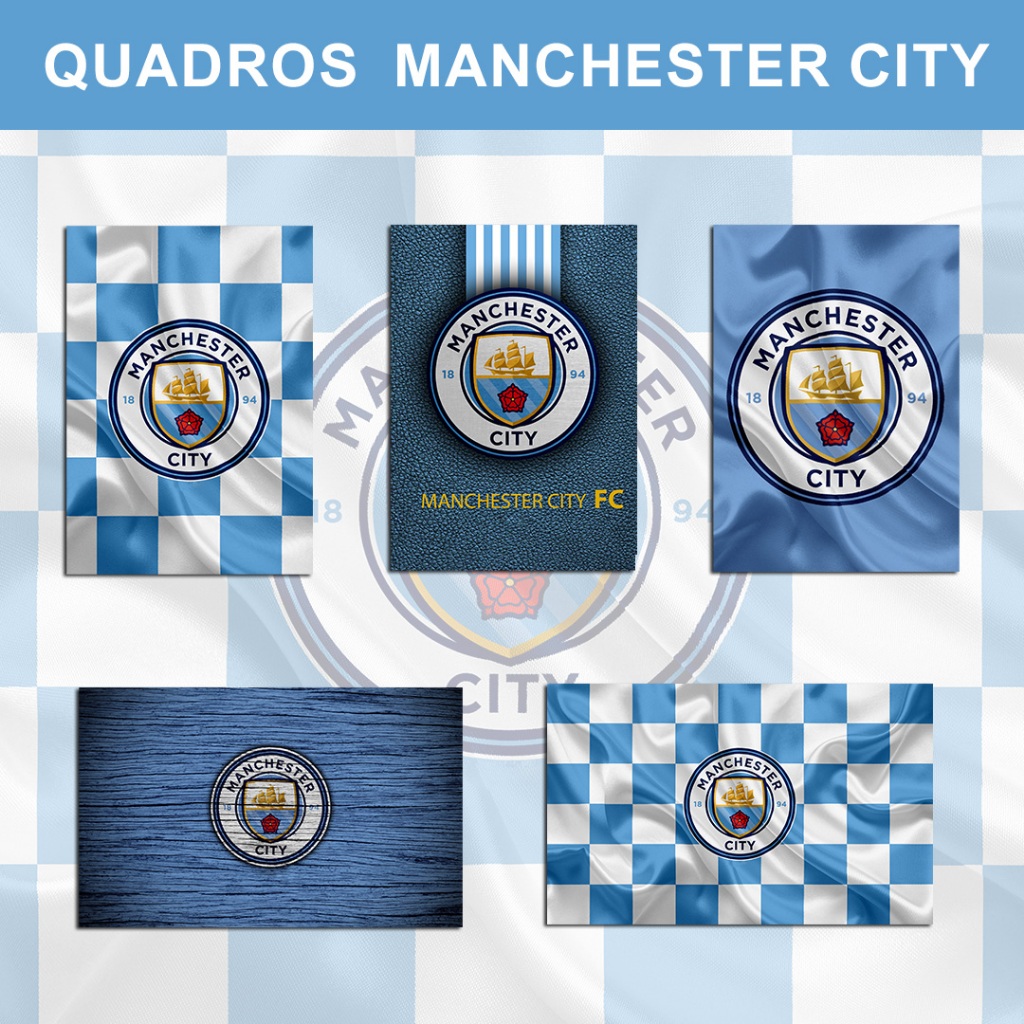 Quadros Decorativos do Manchester City | Shopee Brasil