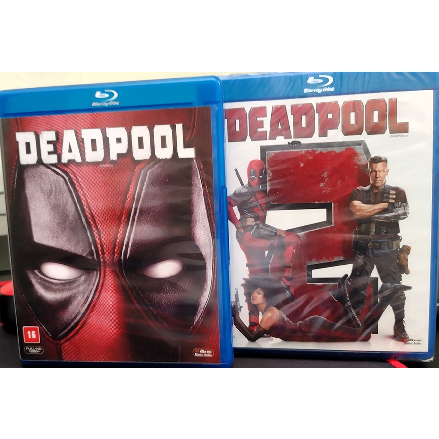 Blu-Ray: "Deadpool 1 & 2" (Original e de Colecionador/Lacrado) | Shopee ...