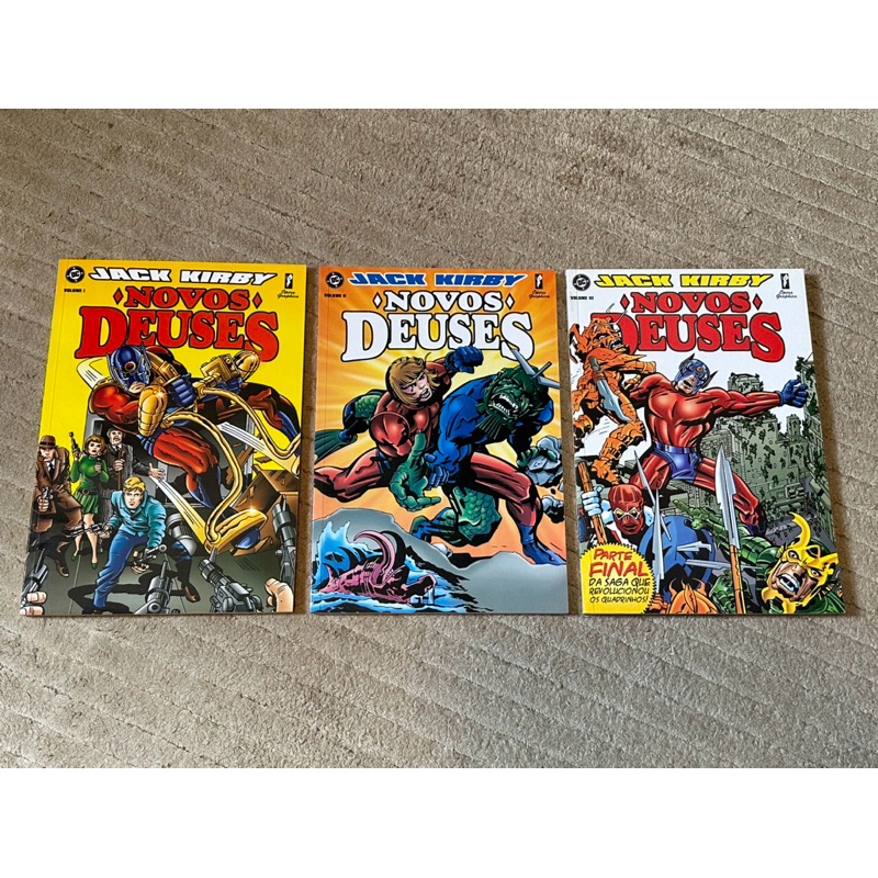 Novos Deuses Jack Kirby - Vol.1/2/3 | Shopee Brasil