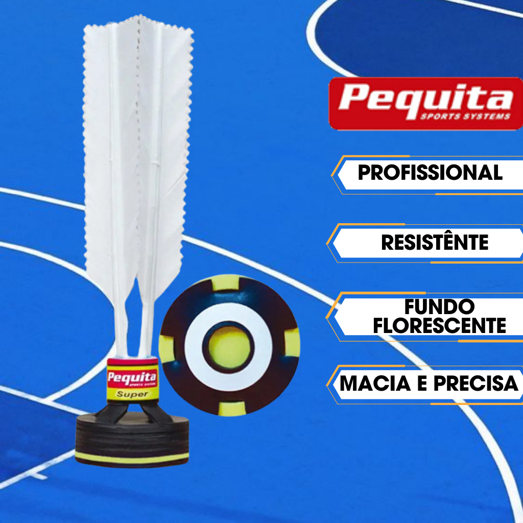 Peteca Profissional Pequita Super Noturna - Peteca Oficial Leve e Macia ...
