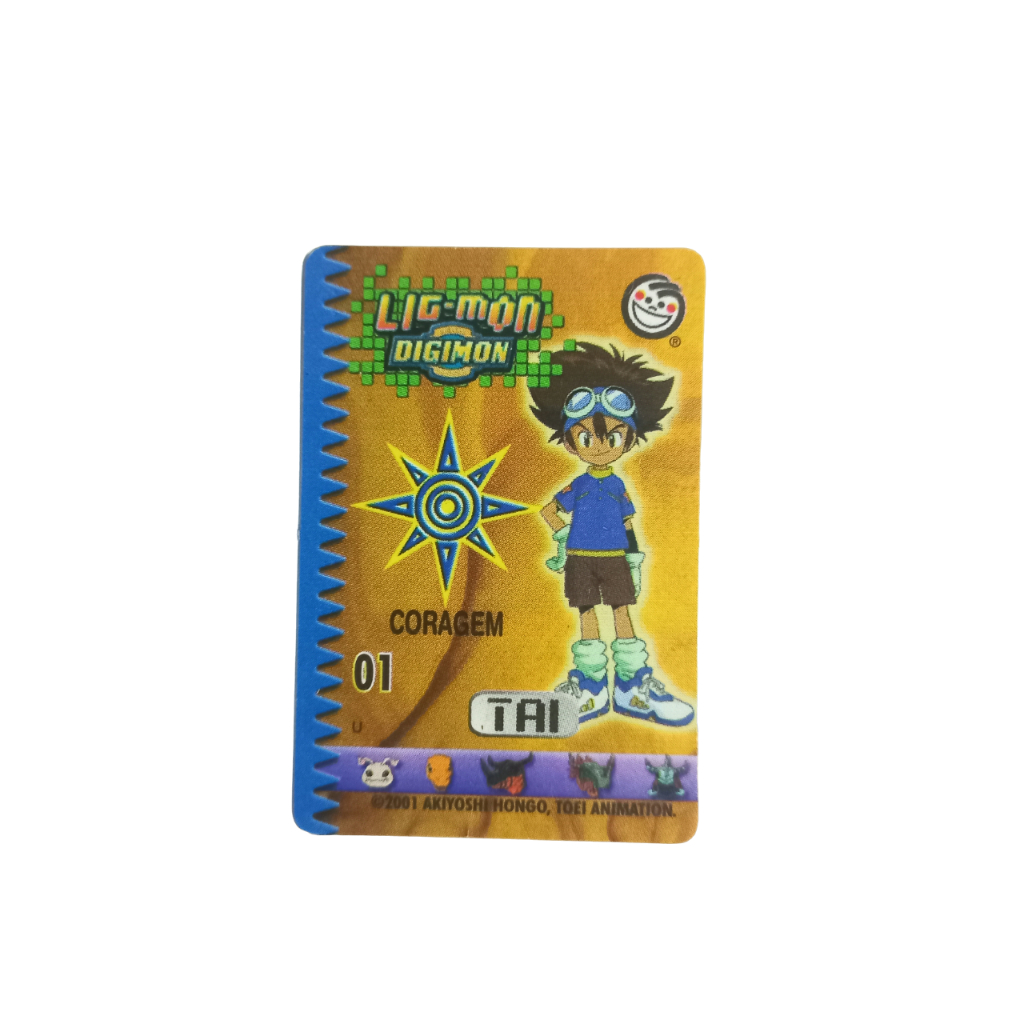 Tazos Cards Ligmon Digimon - Elma Chips (2001) | Shopee Brasil