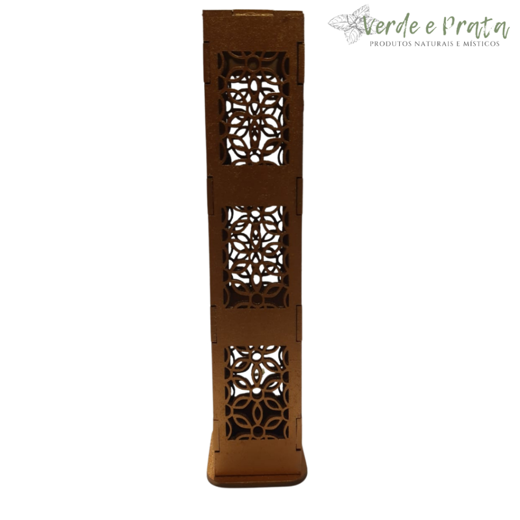 Incensário Porta Incenso Vertical Torre em MDF 3mm | Shopee Brasil