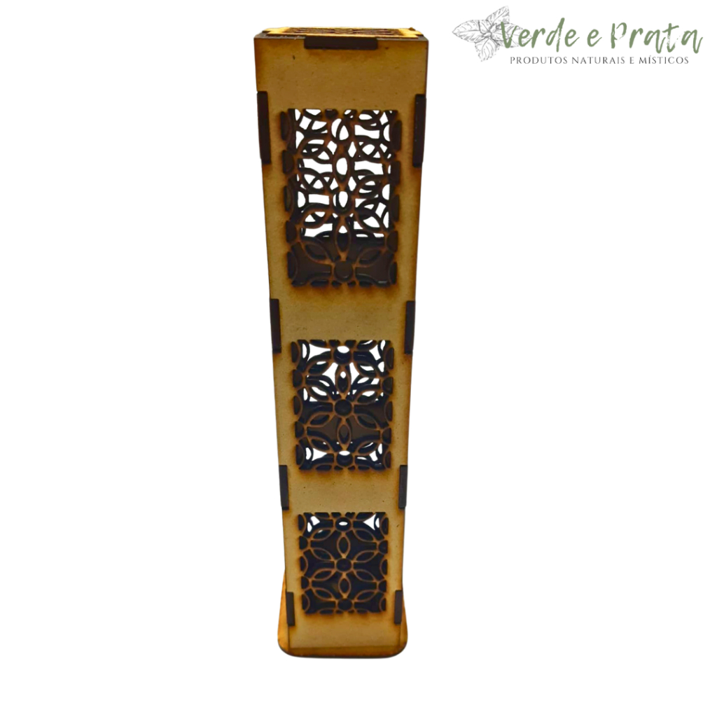 Incensário Porta Incenso Vertical Torre em MDF 3mm | Shopee Brasil