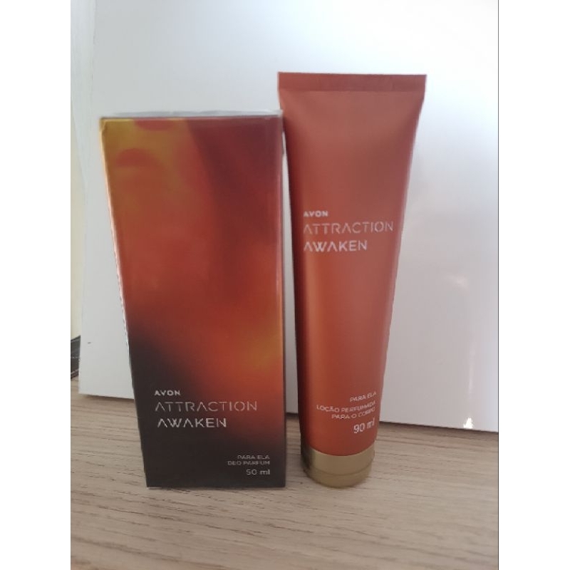 KIT ATTRACTION AWAKEN EDP DES FEM AVON | Shopee Brasil