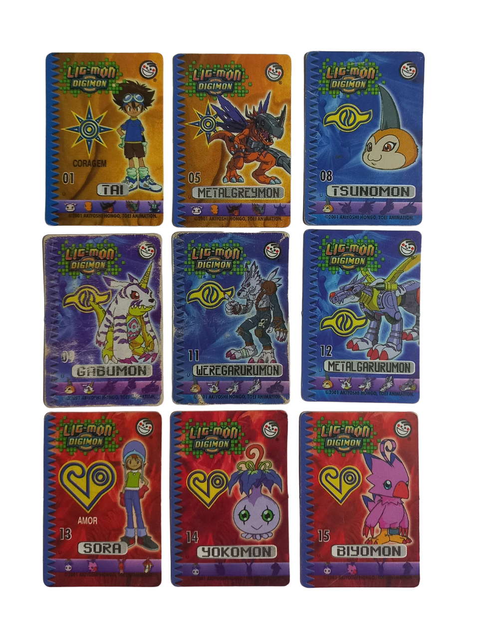 Tazos Cards Ligmon Digimon - Elma Chips (2001) | Shopee Brasil