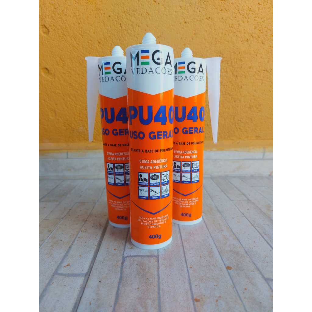 Cola Veda Calha Pu 40 CORES | Shopee Brasil