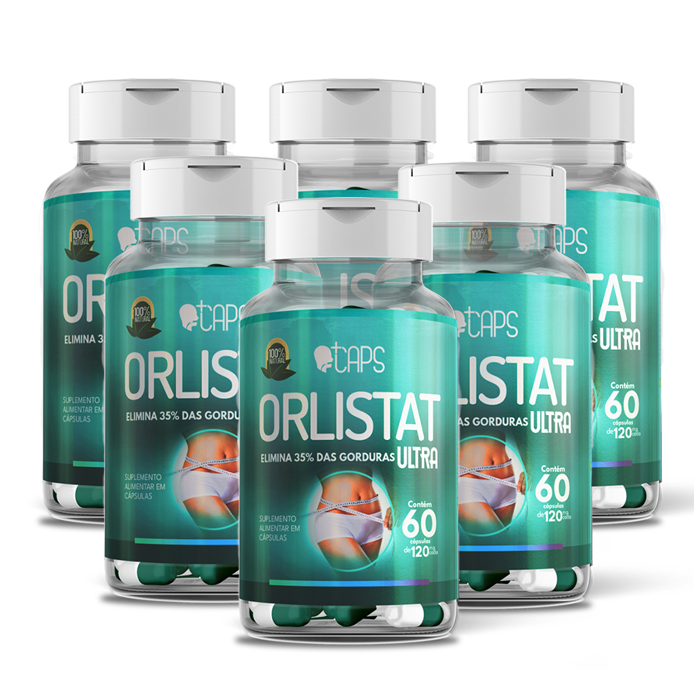 Kit Orlistat 60 cápsulas 120mg - Original | Shopee Brasil