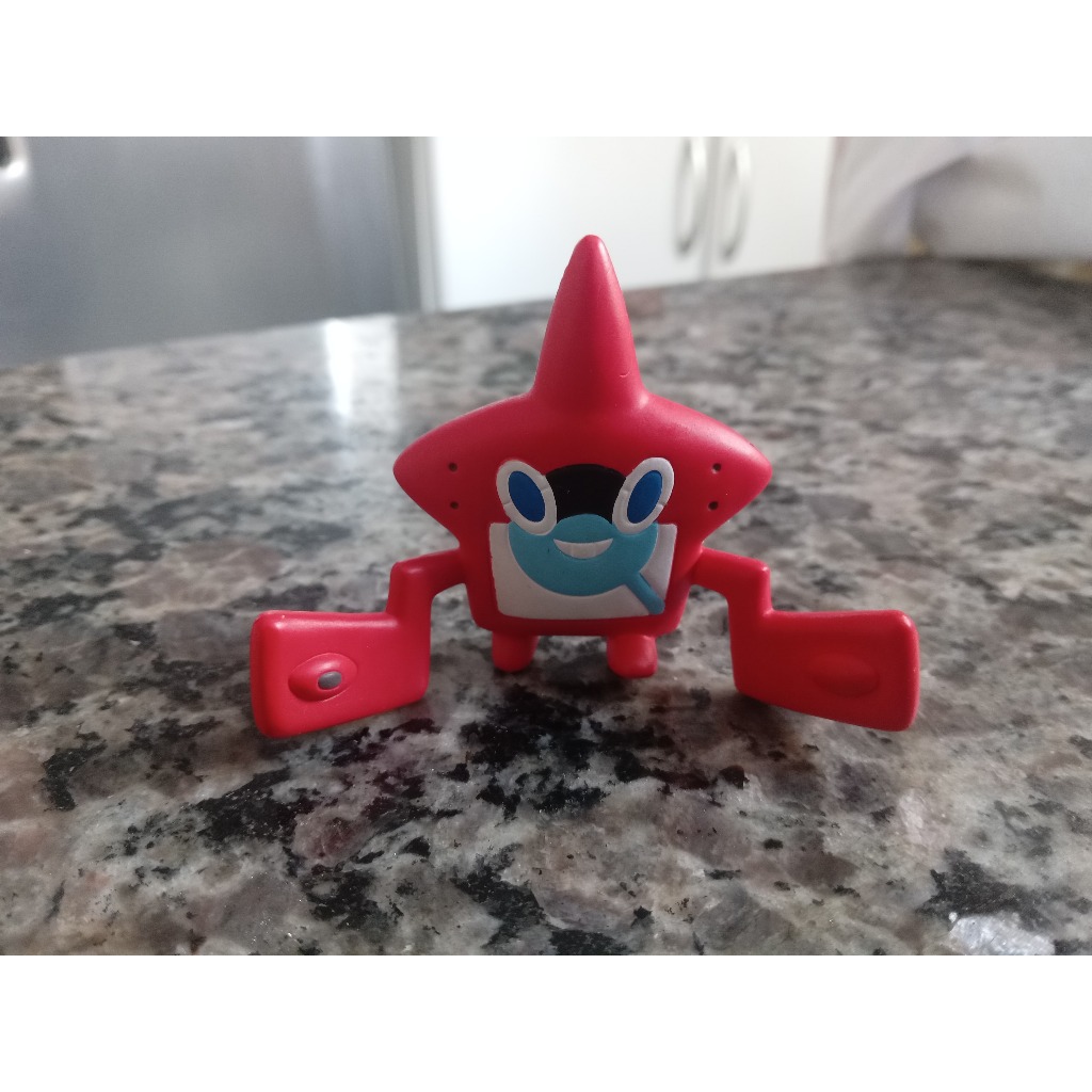 Miniatura pokémon Rotomdex - Boneco Takara Tomy Moncolle Figura Rotom ...