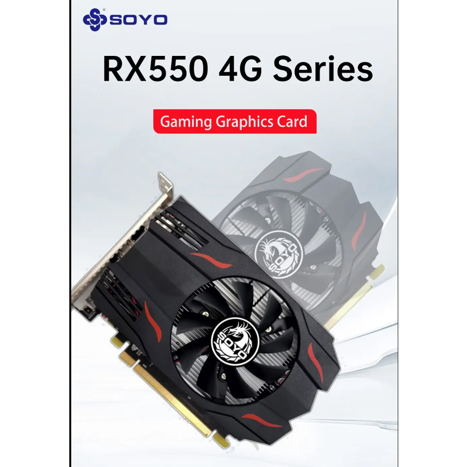 RX 550 4 GB NOVA, LACRADA | Shopee Brasil
