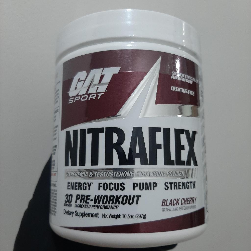 Pre treino Nitraflex Gat Original, 30 Doses Importado Pronta Entrega ...