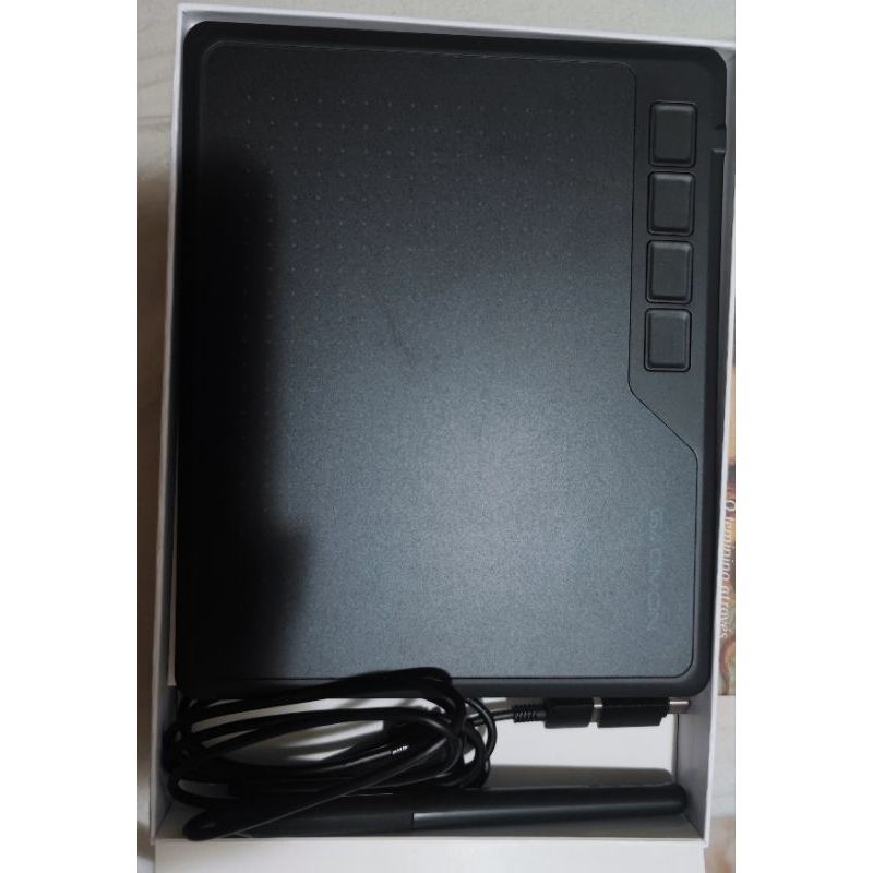 Mesa Digitalizadora Gaomon S620 Black | Shopee Brasil