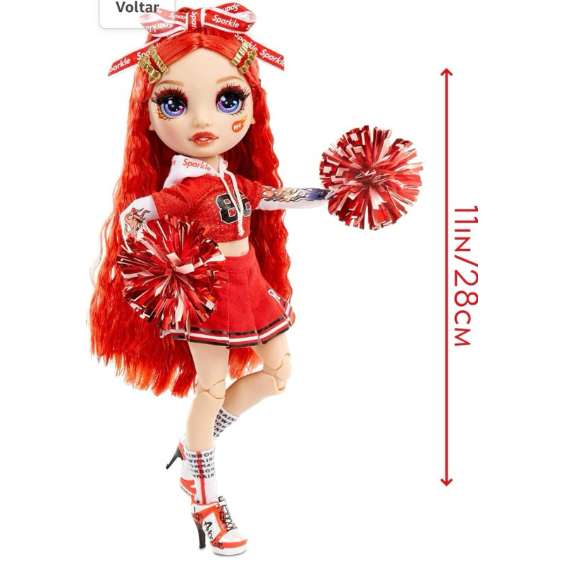 Boneca - Rainbow High Cheer - Ruby Anderson | Shopee Brasil