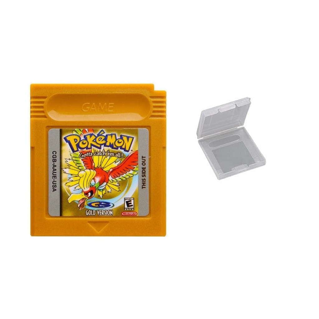 Pokemon Gold Version Legendado Português Game Boy Color Gbc | Shopee Brasil