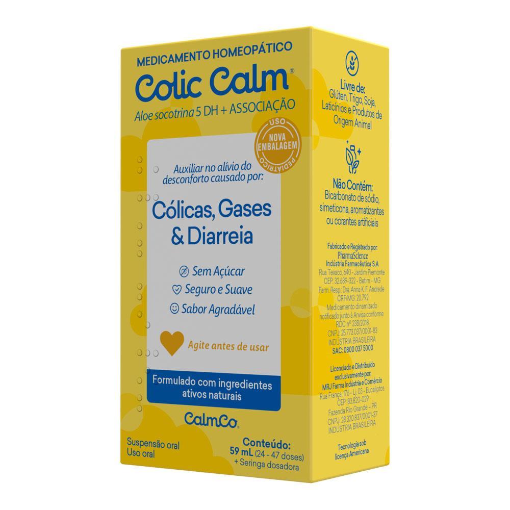 Colic Calm Contra Cólicas E Gases Em Bebês 59ml Sem Açúcar | Shopee Brasil