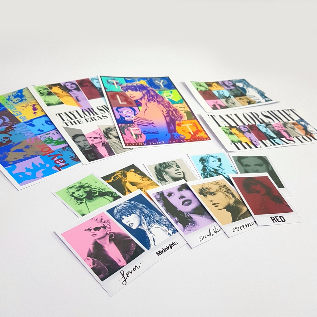 Kit Adesivos e Prints The Eras Tour - Taylor Swift | Shopee Brasil