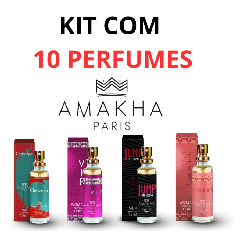 kit 100 unidades amakha Paris | Shopee Brasil