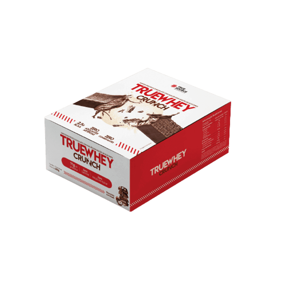 True Whey Crunch Wafer Proteico Sem Adição de Açúcares - 12 barras de ...