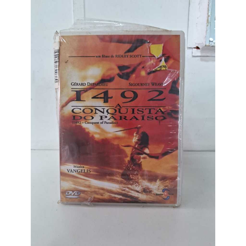 DVD 1492 A Conquista Do Paraíso (Lacrado De Fabrica) | Shopee Brasil