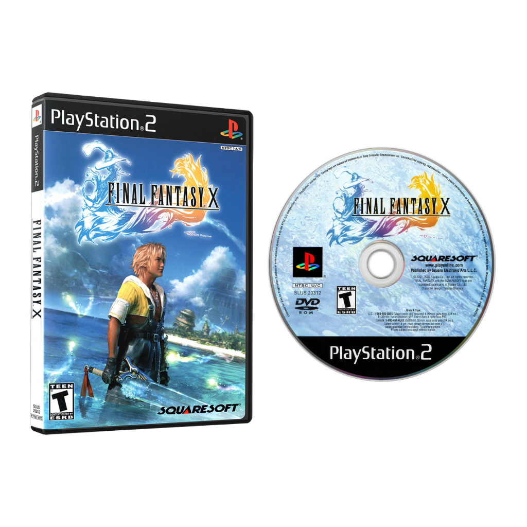 Jogo Final Fantasy X Para Playstation 2 Ps2 Fat Slim | Shopee Brasil