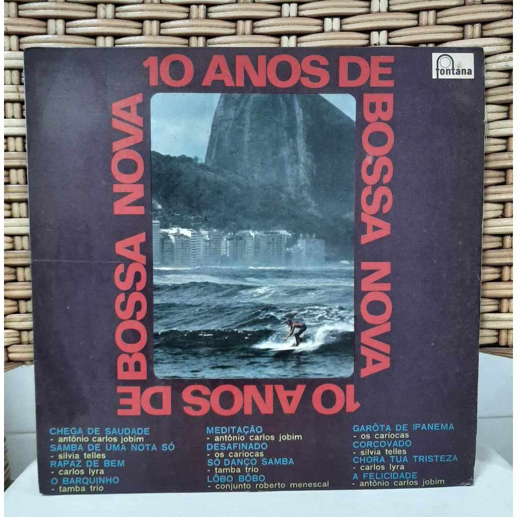LP 10 Anos de Bossa Nova - com Tom Jobim Tamba Trio Carlos Lyra Os ...