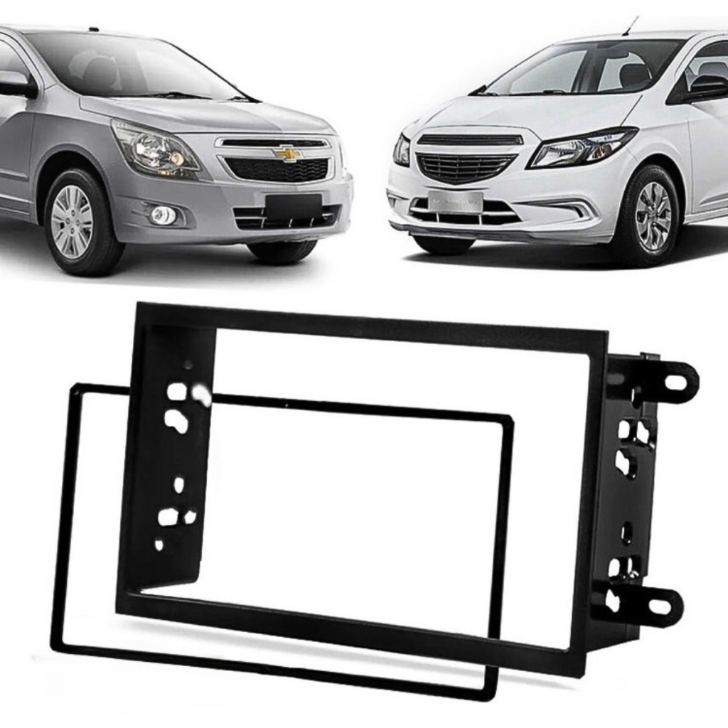 Moldura Painel 2din Multimidia Dvd Mp5 Spin Onix Cobalt Prisma | Shopee Brasil