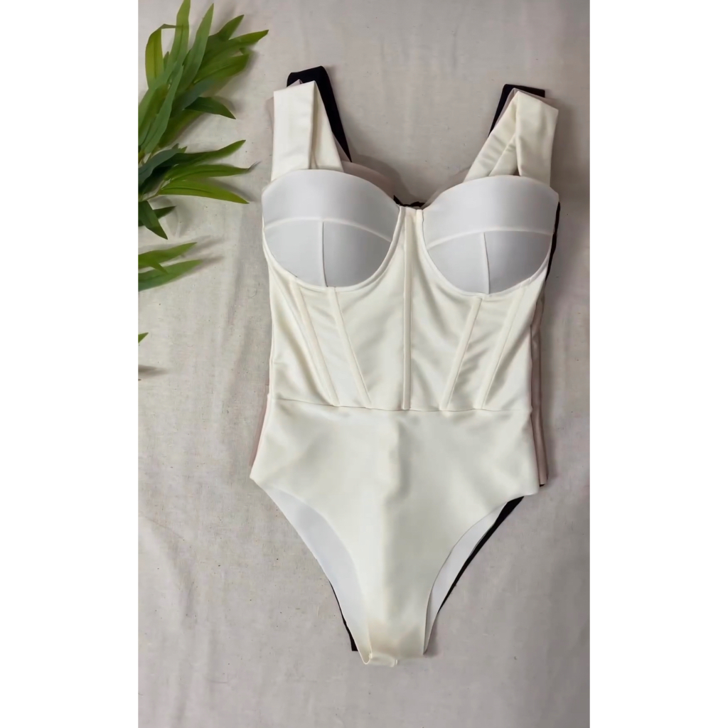 Body Corselet Prado Power Bojo Corset Cinta Modelador | Shopee Brasil