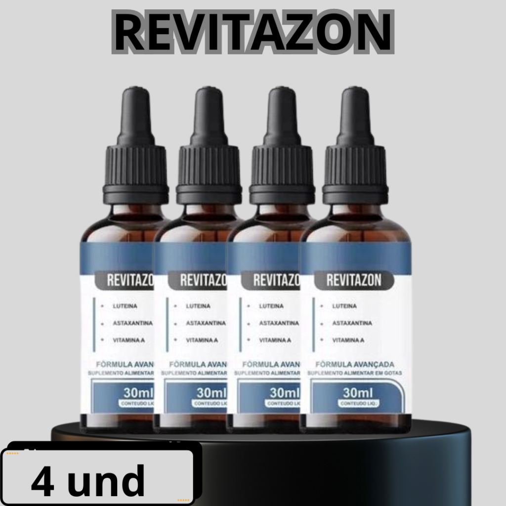 *OFERTA* 4 unidades 30 ml REVITAZON original | Shopee Brasil