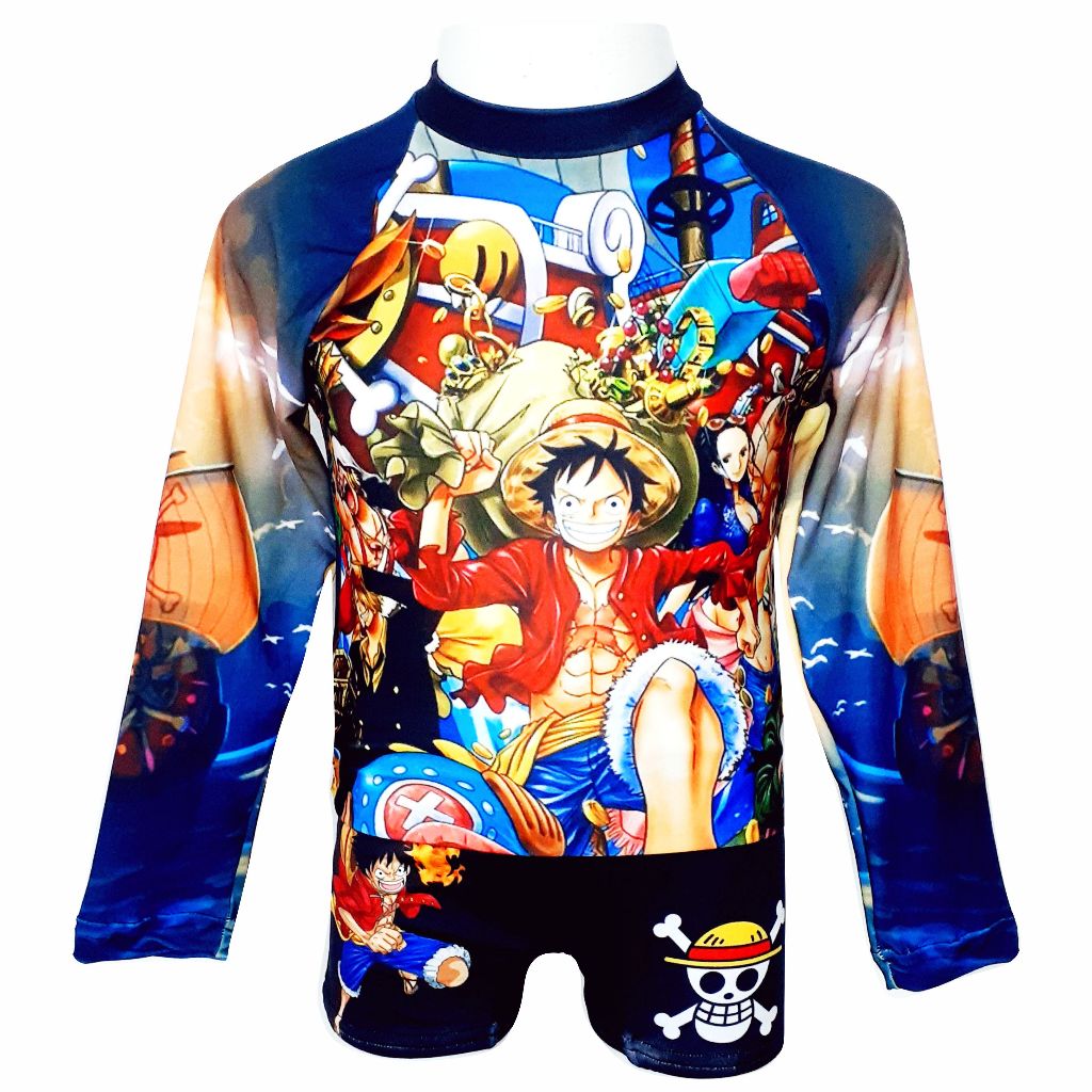 CAMISA E SUNGA UV PROTEÇÃO SOLAR ONE PIECE MENINO PRAIA | Shopee Brasil
